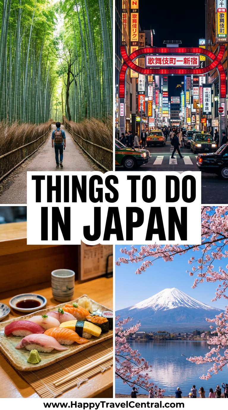 Things to do in Japan - Exciting things to do
